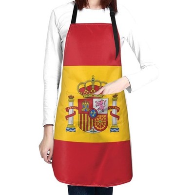ASYG Cute Flag Kitchen Apron with 2 Pockets Adjustable Patriotic Flag ...