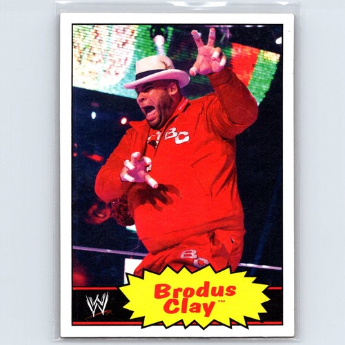 2012 Topps Heritage WWE Brodus Clay #8 | eBay