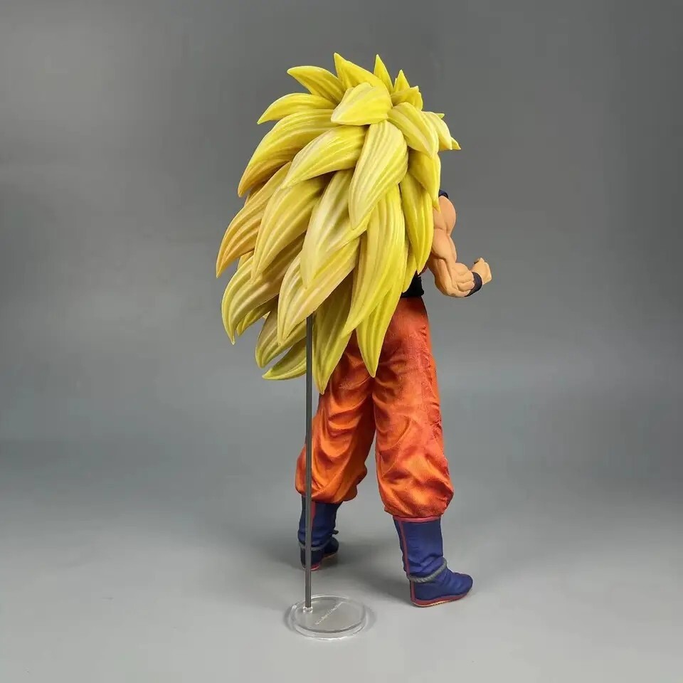 Dragon Ball Z Goku Ssj3 Goku Figure 11.8" Pvc Super Saiyan Anime ...