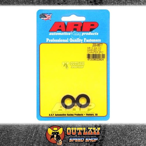 ARP WASHERS FLAT CHROME MOLY 3/8"ID X 3/4"OD X .120" NO CHAMFER 2PK ...