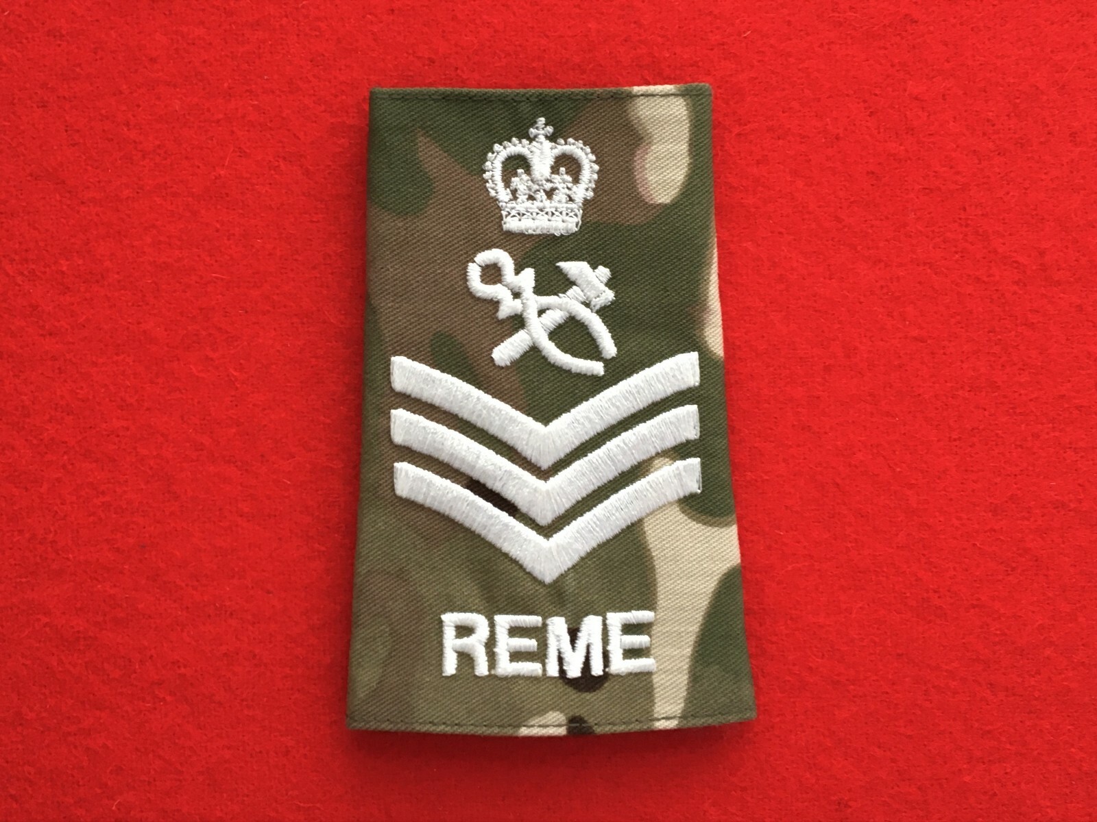 Pair of REME Artificer Royal Electrical & Mechanical Engineers MTP Rank ...