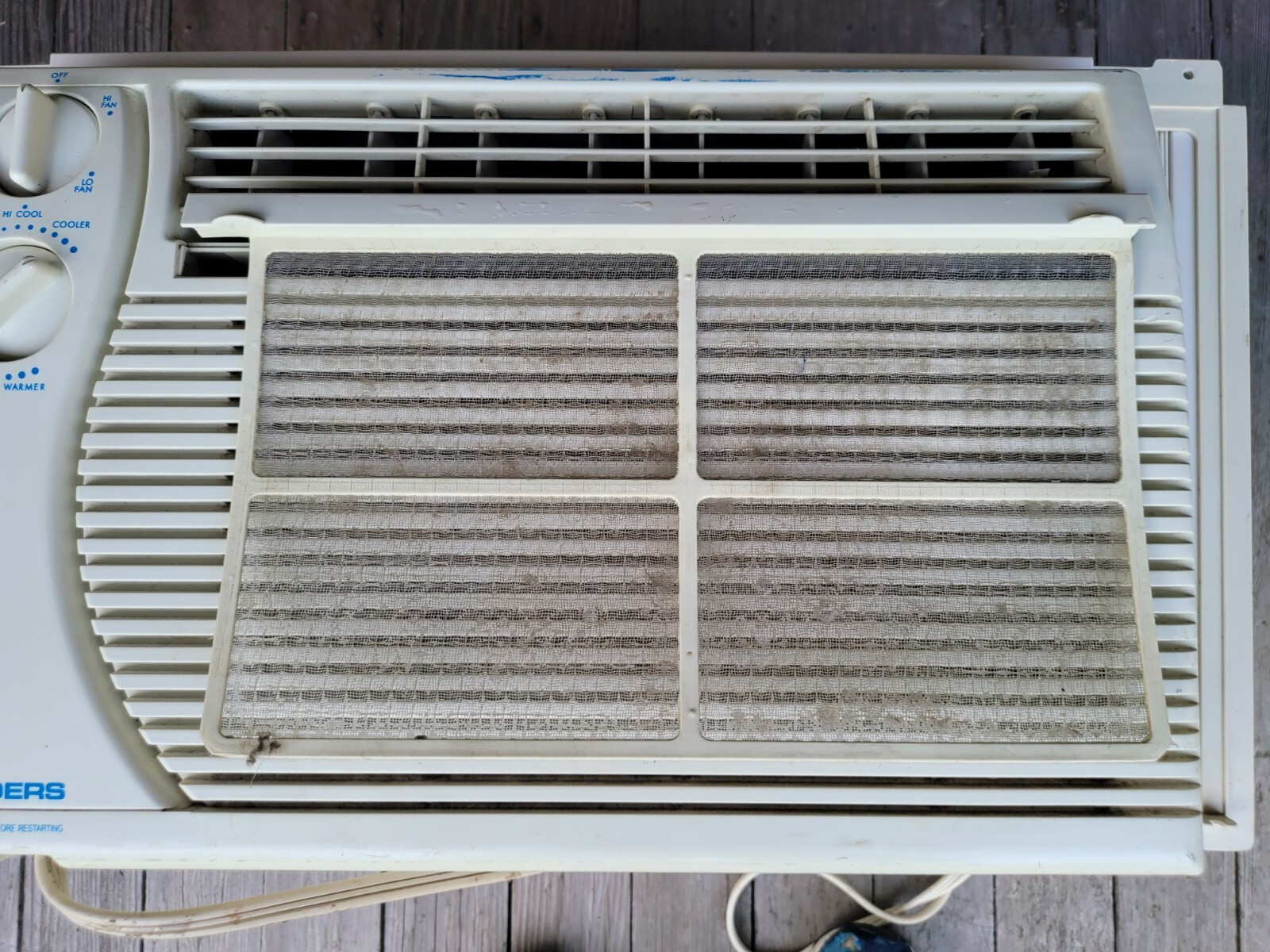 Fedders A3X05F2A Air Conditioner 5,000 BTU Tested & Works Includes ...