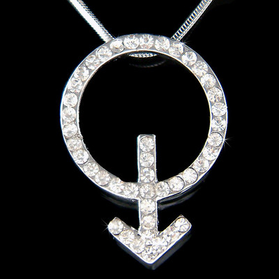 Male sign made with Swarovski Crystal Symbol Mars Astrological Identity ...