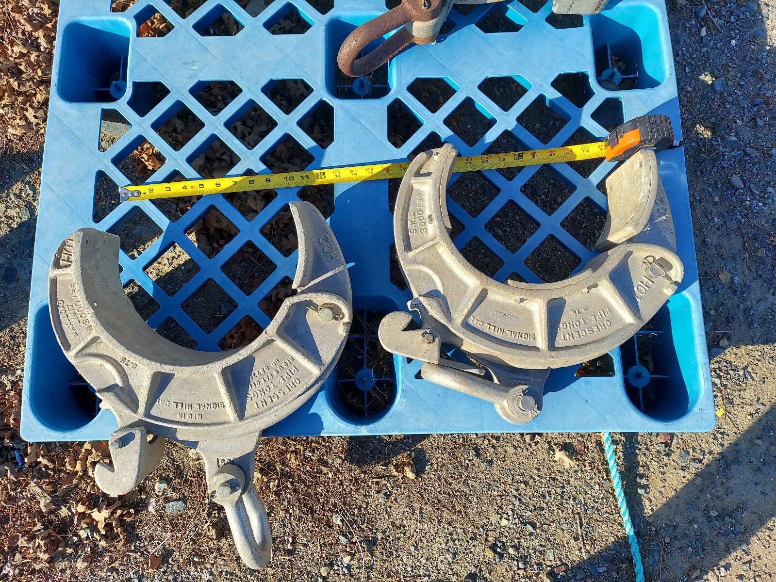 Set of 5 Crescent Pipe Tongs approx 8"-26" | eBay