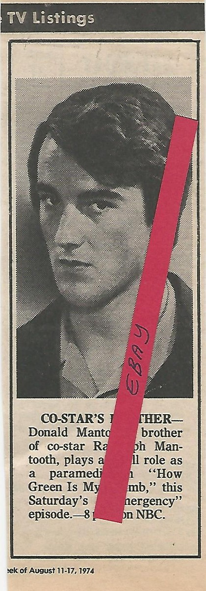 Donald Mantooth Donald Mantooth | TV Database Wiki | Fandom