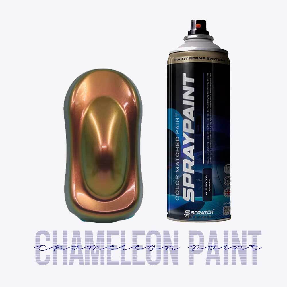 Super Orange Yellow Chameleon Paint Aerosol Spray Unique Color-Shifting ...