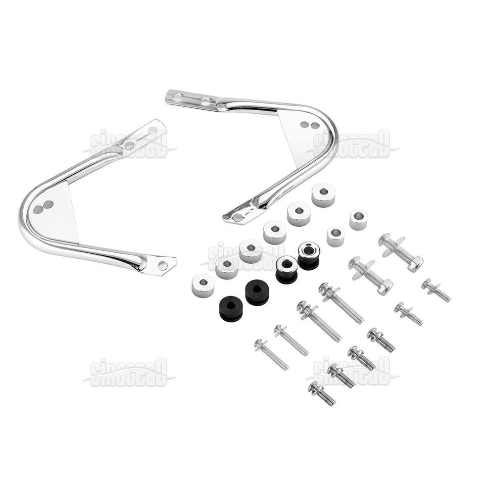 For Harley 97-08 Touring 2-Up Tour Pack Mount Luggage Rack Docking ...
