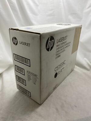 CE255XC (CE255X) OEM HP High Yield Toner. Minor Damaged Box | eBay