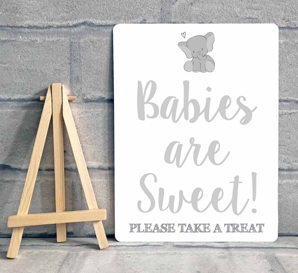 Baby Shower Sweets Buffet Signs Brunch Baby Shower=love The Sign
