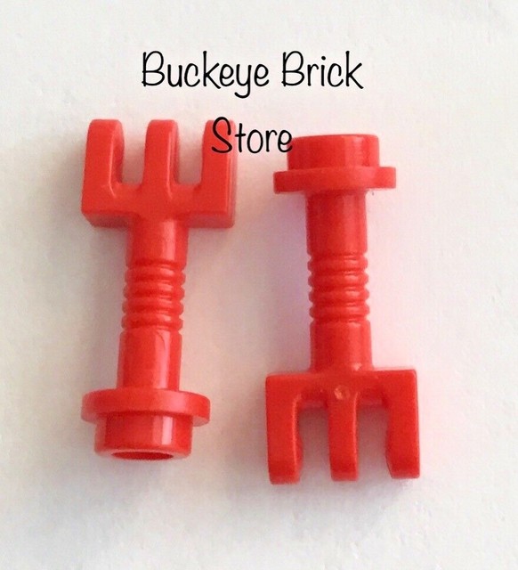 LEGO Red HINGE BAR with Fingers And End Stud ( Control Lever) | eBay