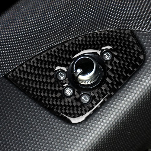 Carbon Fiber Interior Door Lock Button Cover Trim Fit For Audi TT TTRS ...