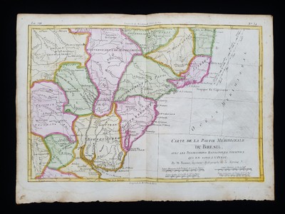 Pre-1900 - Map Of Venezuela