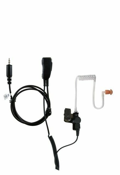 PRYME Lmc-1at21 2 Wire Surveillance Headset for Kenwood Pkt-23 X21 ...