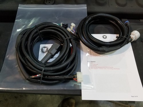 HMMWV 4 speed 4L80e stand alone wire harness, v belt Transmission ...