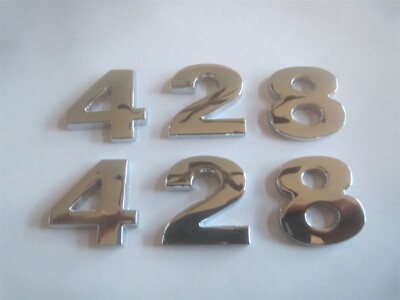 FORD 428 428CJ 428SCJ 428PI 428 ENGINE HOOD SCOOP QUARTER TRUNK EMBLEMS ...
