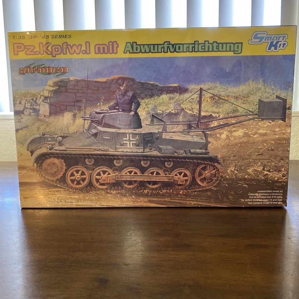 Dragon 1/35 Pz.Kpfw.1 mit Abwurfvorrichtung (Smart Kit) #6480 NEW US ...