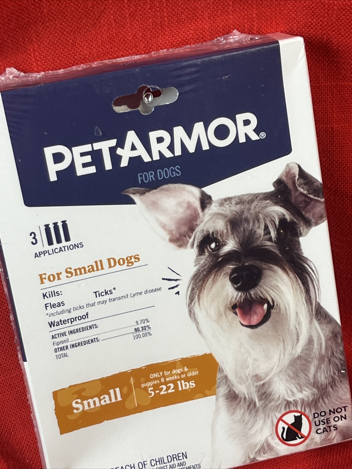 PetArmor Flea and Tick Treatment for Small Dogs (5-22 Pounds)(3 Month ...