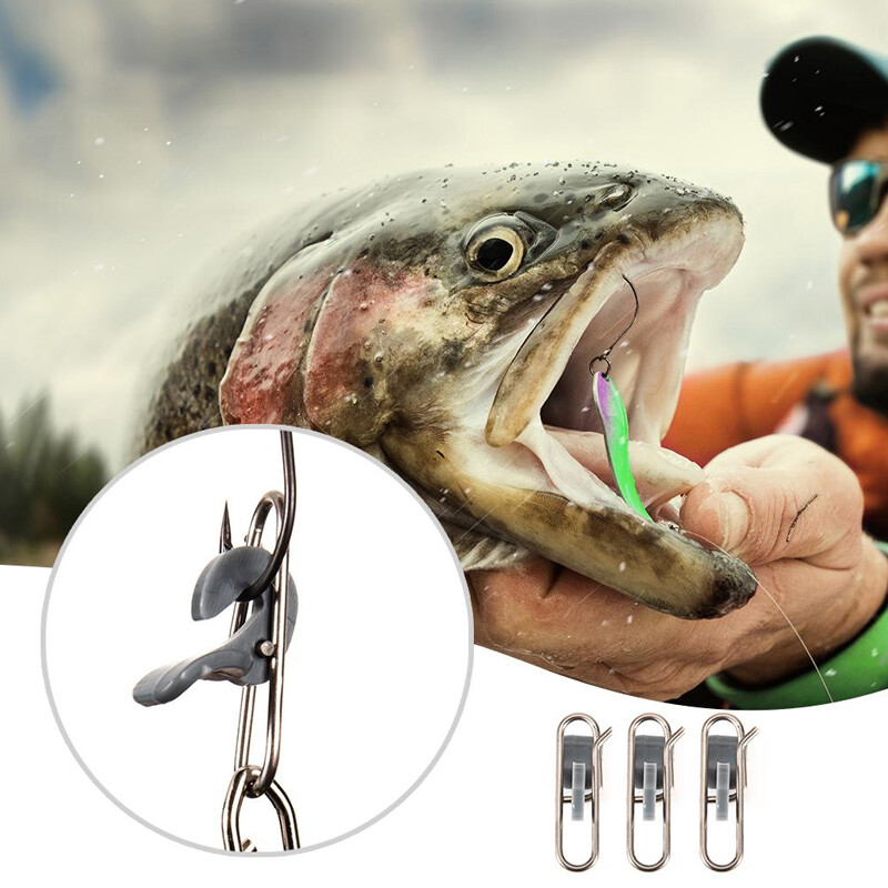 100PCS Hookbait Release Clips High Imp Breakaway Sea Fishing Impact ...