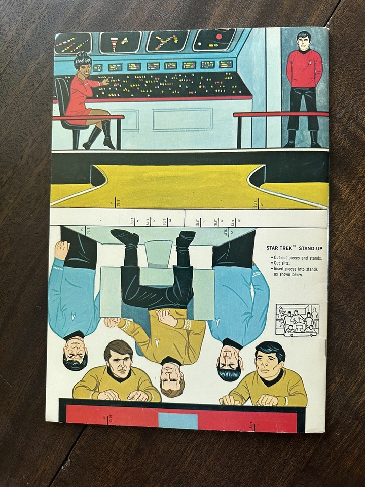 1979 Star Trek Sticker Book Un-Used Jeopardy At Jutterdon Rare | eBay