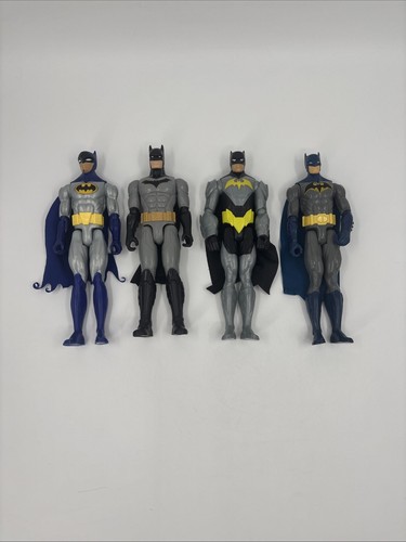 Batman 12 Inch Action Figure Lot DC Comics Justice League Toys Mattel 4 ...
