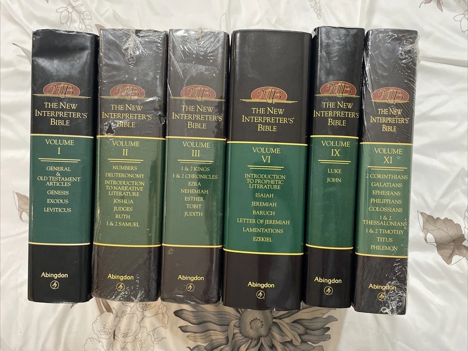 The New Interpreter's Bible Partial Set (6 volumes) HC Commentary Set 2 ...