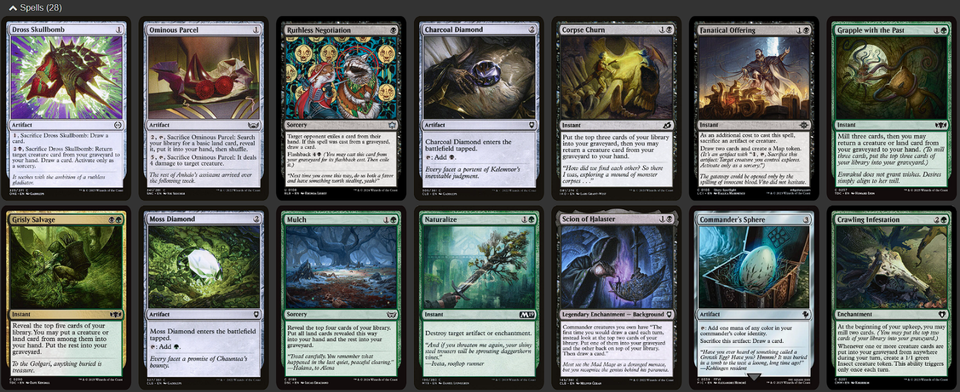 The Swarmweaver MTG EDH Commander Deck, Tribal Insect & Spiders! | eBay