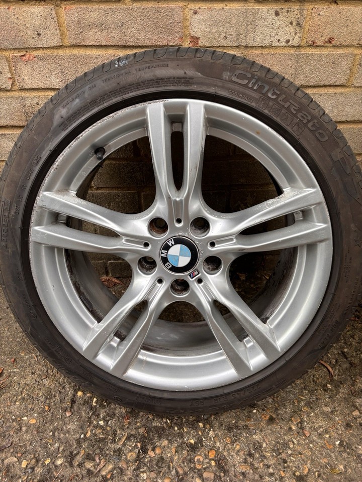 Genuine Bmw 18” Alloys 3 4 Series Wheels 18 inch M Sport 400m Style ...