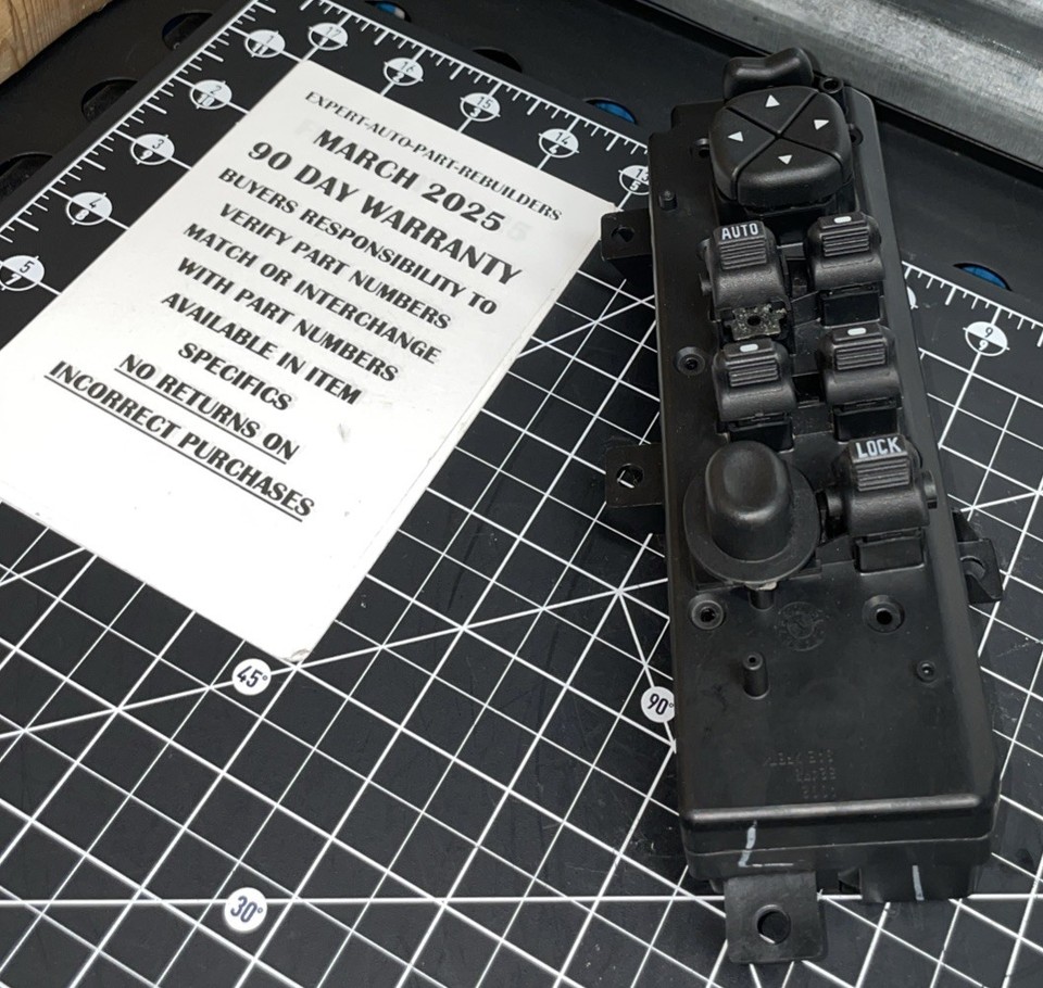 1999 2004 JEEP GRAND CHEROKEE OE DRIVER DOOR POWER WINDOW SWITCH ...