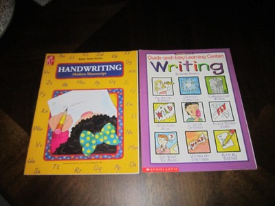 Handwriting Modern Manuscript Learning Centers Writing Homeschool ...