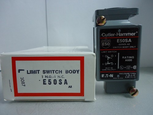 New Cutler Hammer E50SA Limit Switch Body Single Pole Series A2 NIB | eBay