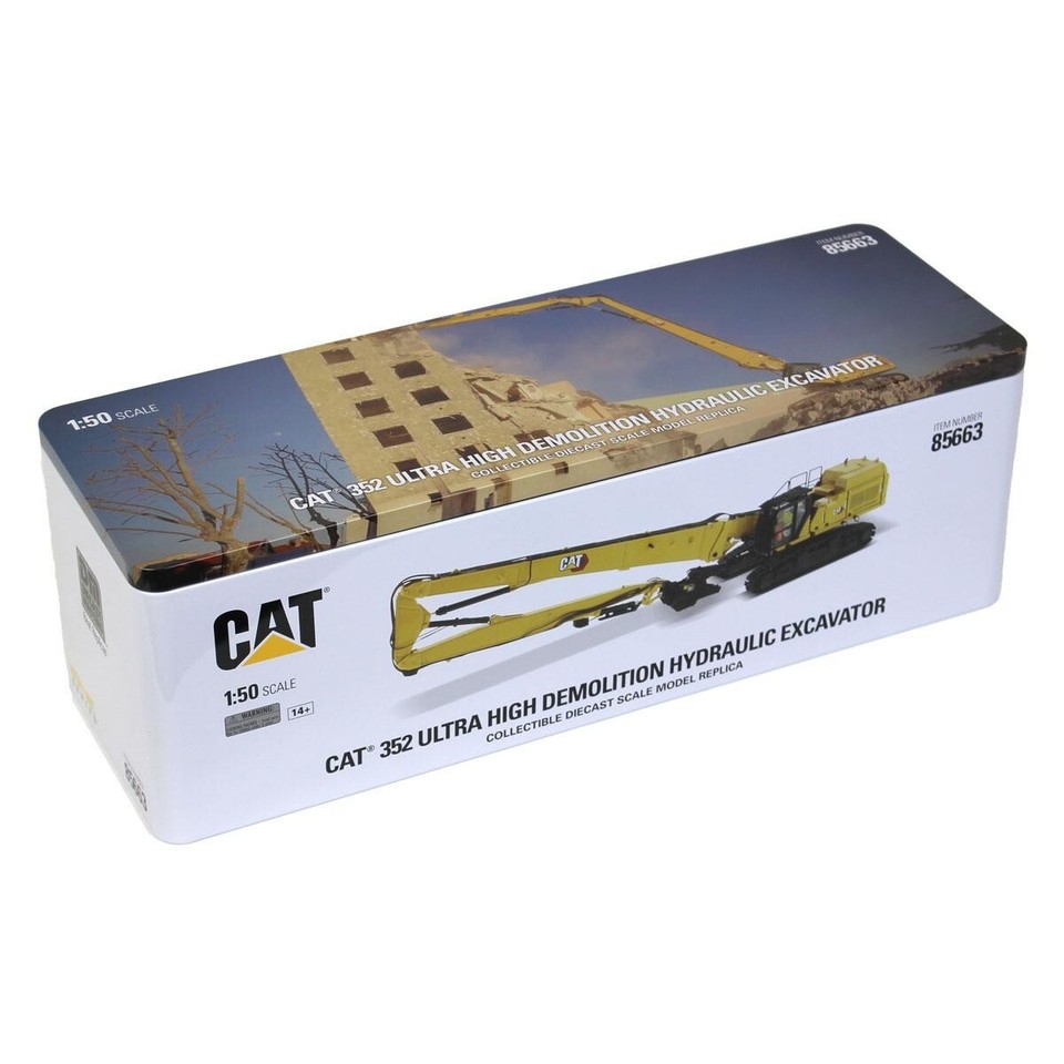 Cat 352 UHD Demolition Excavator - Diecast Masters 1:50 Scale Model ...
