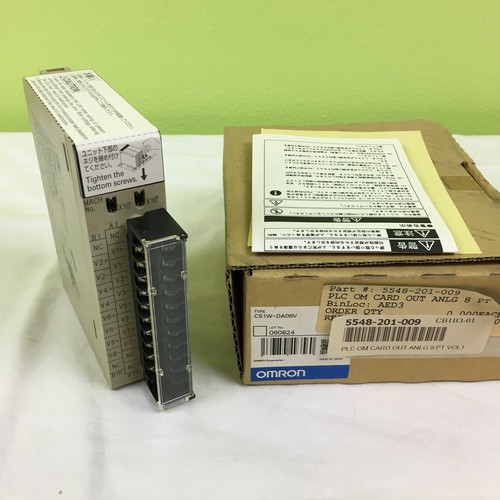 OMRON CS1W-DA08V in box Brand New 8 Points | eBay