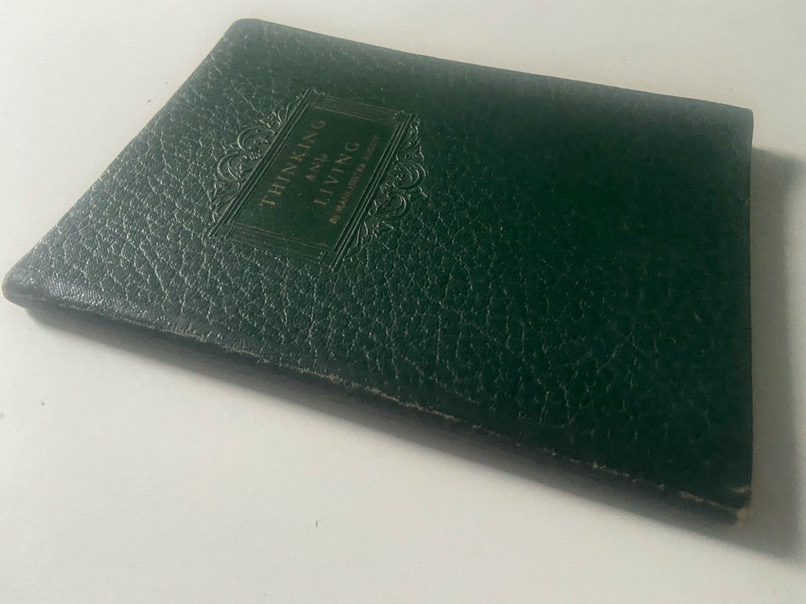 SIGNED ~ Thinking And Living by Manchester Boddy 1929 First Edition ...