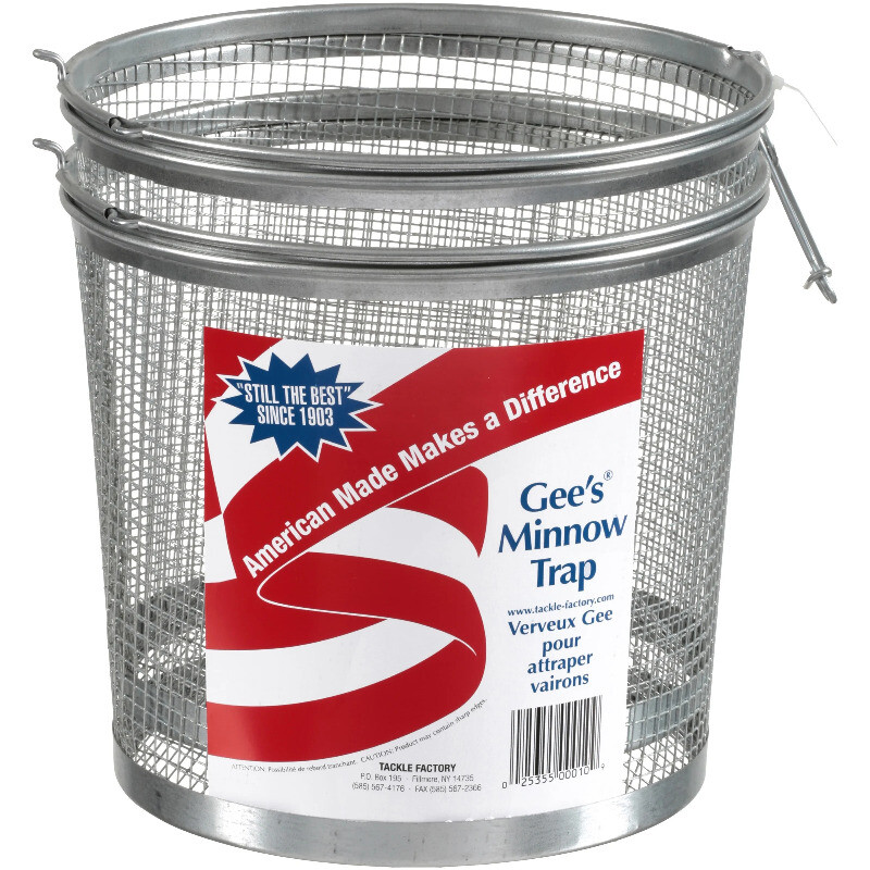 Floating Coated Stainless Metal Wire Minnow Trap Fishing Heavy duty | eBay