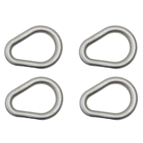 1" Drop Forged Wire Rope Pear Link Master Link 3750Lb WLL Stainless ...