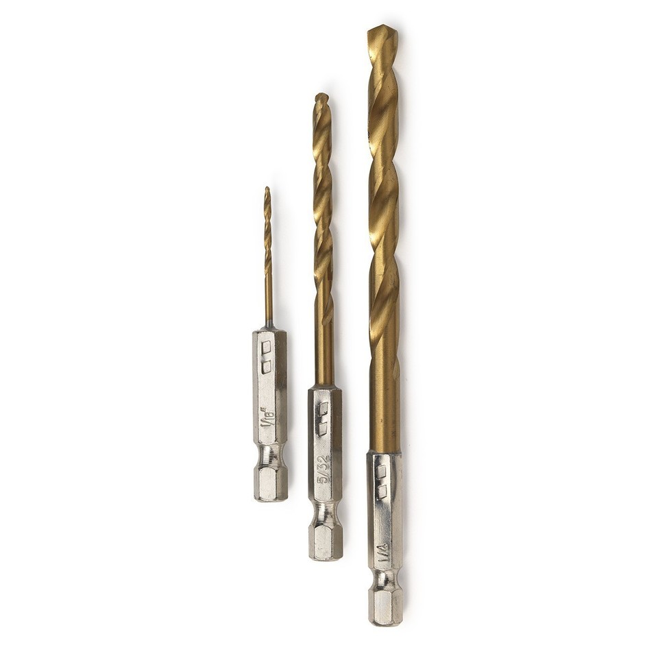 13pc Hex Shank Titanium Drill Bit Set MULTI BITS 837013101710| eBay