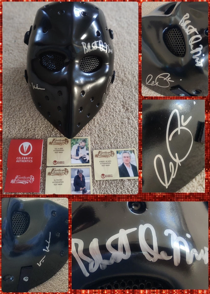 Robert De Niro Heat Hockey Mask