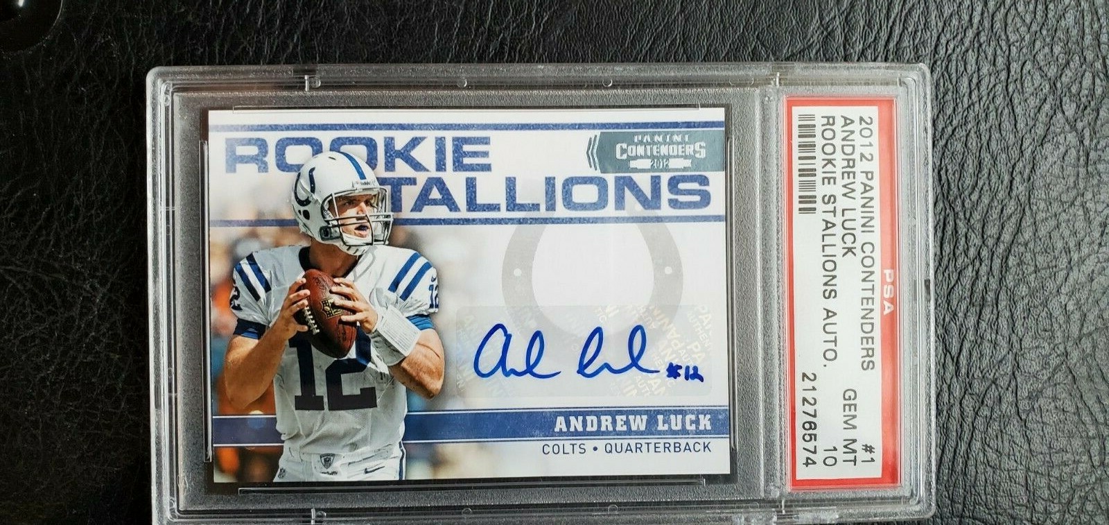 Andrew Luck | Autographed Football Memorabilia & NFL Merchandise