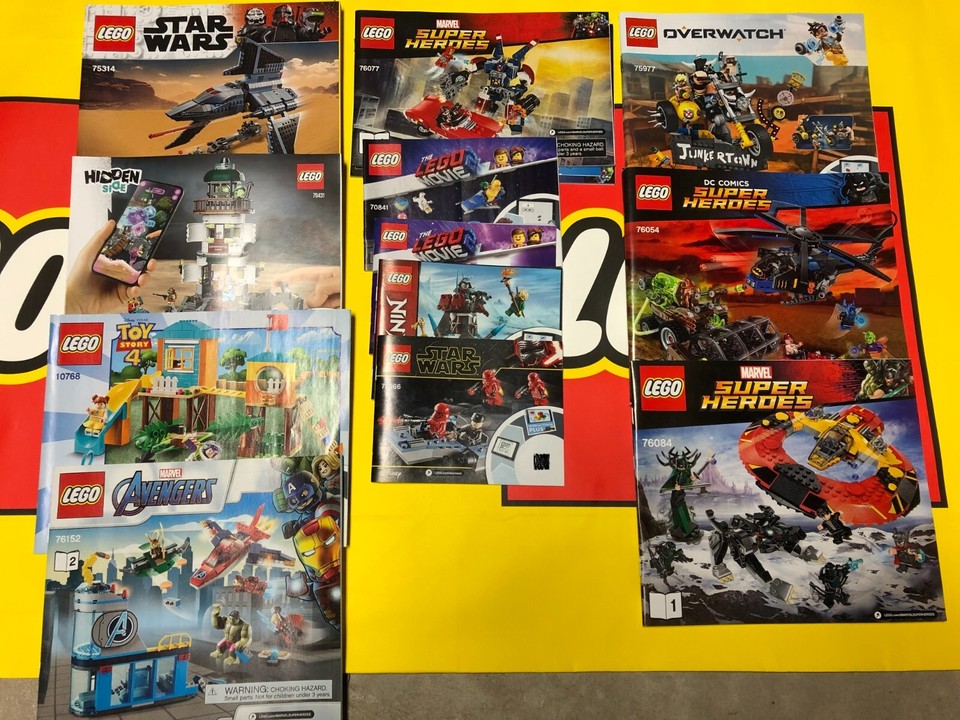 LEGO Instruction Manuals - Choose the manual(s) you want. Pick one or ...