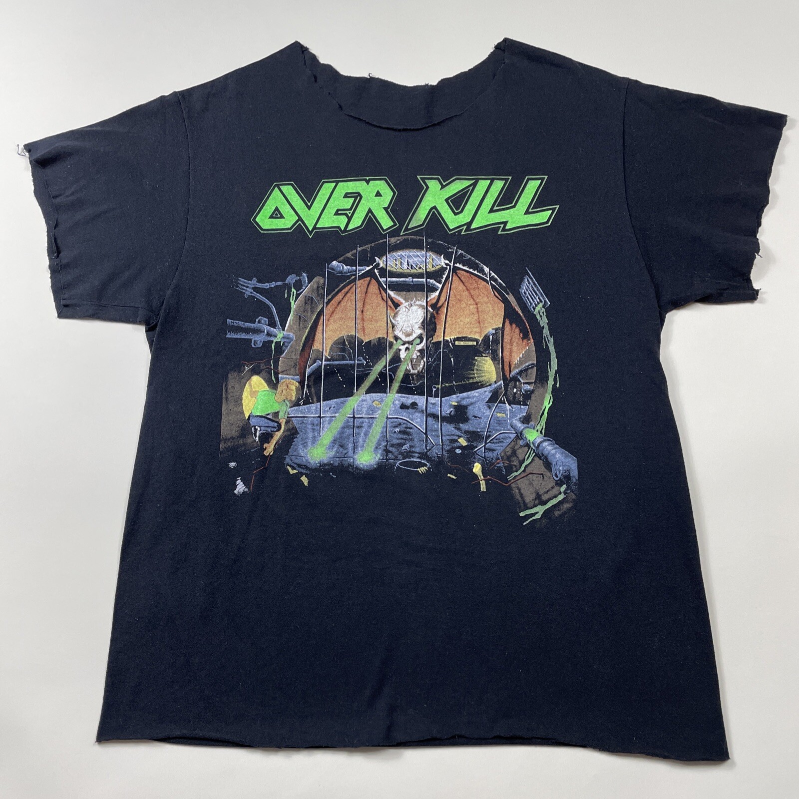Vintage 1988 Overkill Shirt Under The Influence Tour … - Gem