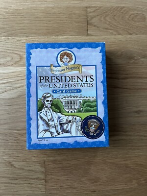 New. Unsealed. Professor Noggin’s Presidents of the United States Card ...
