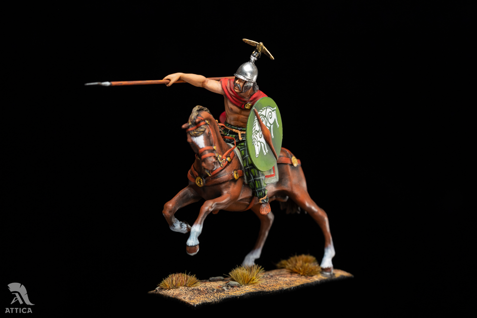Mounted Celtic warrior 54mm Painted Tin Toy Soldier | Collectible Level | eBay