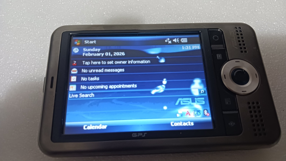 Vintage ASUS MyPal A696 PDA Pocket PC Windows Mobile with SD Card | eBay