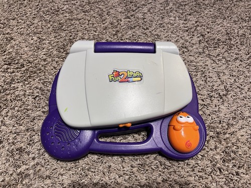 Fisher-Price FUN-2-LEARN Laptop J6665 Educational Toy Cleaned, And ...