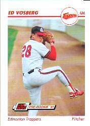 1991 Line Drive AAA #172 Ed Vosberg | eBay