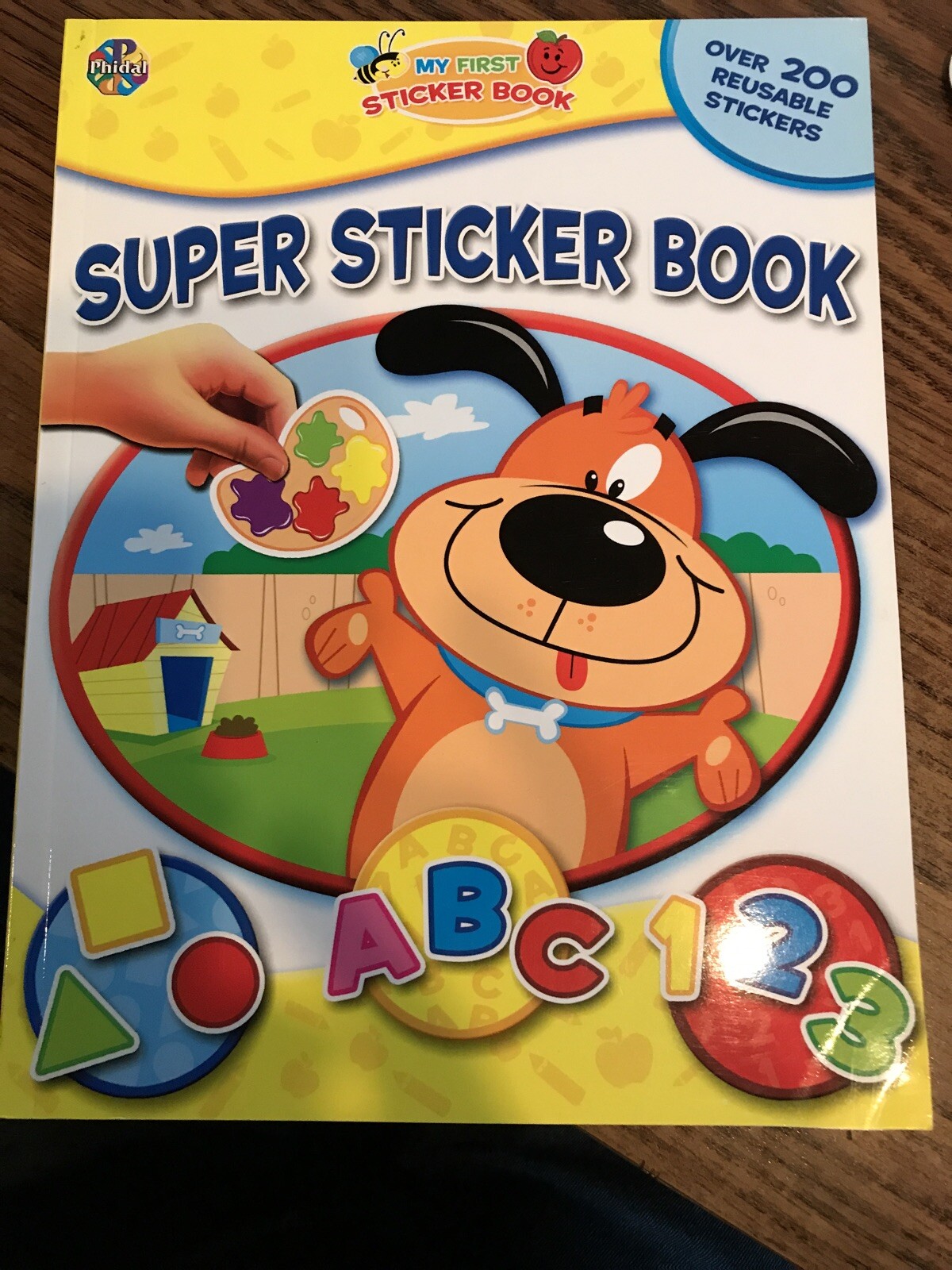 Phidal - Super Sticker Book - Retail $12.95 - My First Sticker - w/200 ...