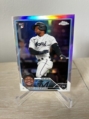 2023 Topps Chrome **XAVIER EDWARDS** Rookie Refractor #USC211 | eBay