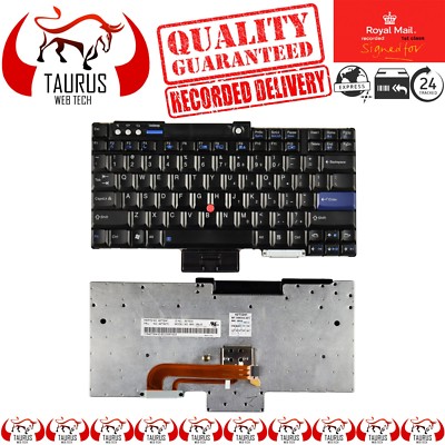 New LENOVO THINKPAD T60 T61 R60 R61 R400 R500 T400 US Keyboard 42T3961 ...