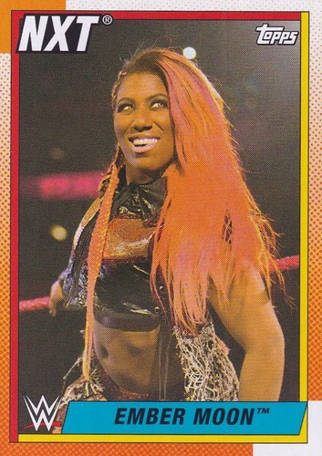 Ember Moon WWE Wrestling Trading Card Topps RAW WWF 2021 #82 Wrestler ...