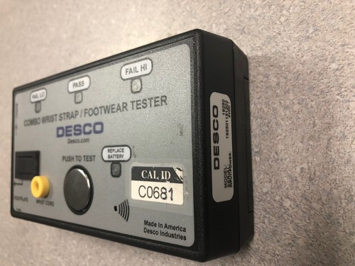 Desco 19250 Wrist Strap/ Footwear Tester | eBay